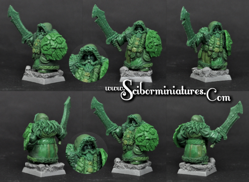 Scibor Monstrous Miniatures 28FM0459 Ice Stronghold Dwarf #18