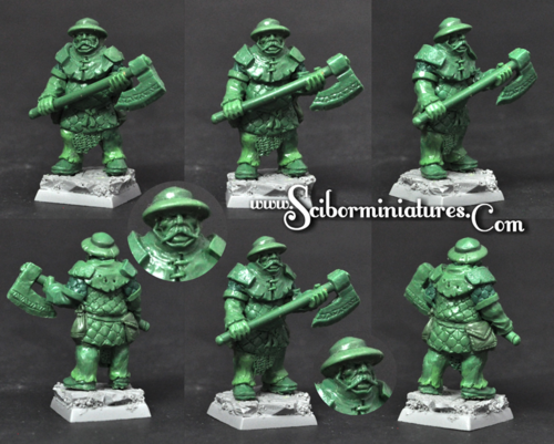 Scibor Monstrous Miniatures 28FM0447 Soldier #3