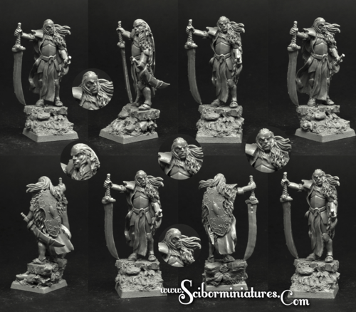 Scibor Monstrous Miniatures 28FM0346 High Elf Lord