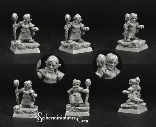 Scibor Monstrous Miniatures 28FM0315 Gnome #3