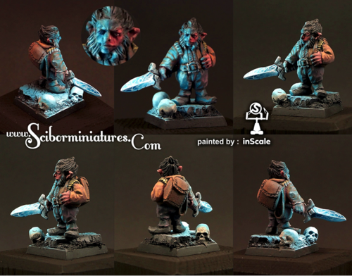 Scibor Monstrous Miniatures 28FM0314 Gnome #2