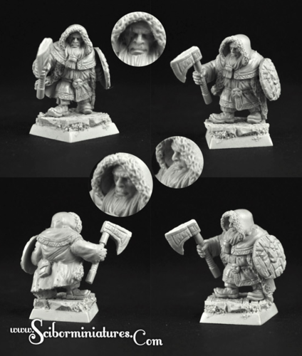 Scibor Monstrous Miniatures 28FM0210 Dwarf Ranger #6