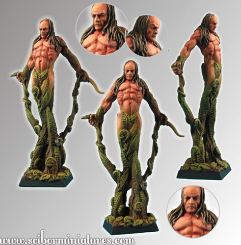 Scibor Monstrous Miniatures 28FM0069 Wood Elf Mage