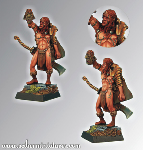 Scibor Monstrous Miniatures 28FM0066 Elf Hunter