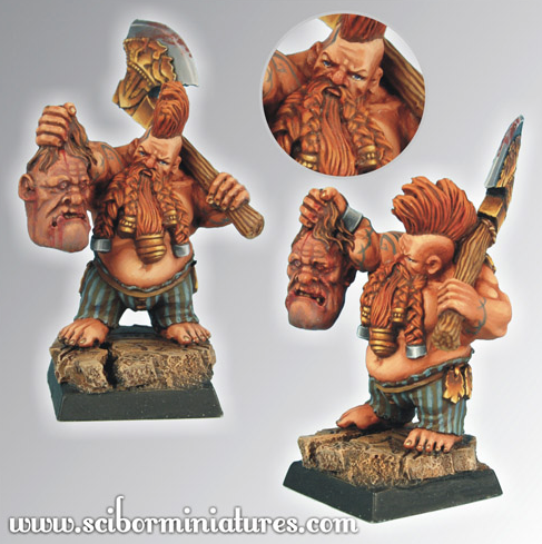 Scibor Monstrous Miniatures 28FM0063 Dwarf Slaughter