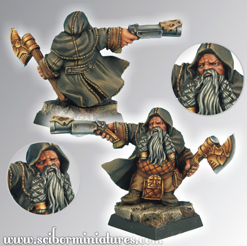 Scibor Monstrous Miniatures 28FM0061 Dwarf Robber