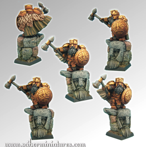 Scibor Monstrous Miniatures 28FM0094 Dwarf Holgar