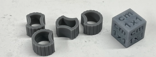 EMP3D 48140107 Gazony ogrodowe klepsydra małe - 3 sztuki