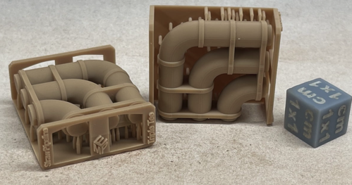 EMP3D 99161019 Rurociąg - kolanko potrójne - 1 sztuka