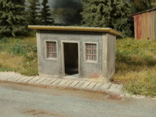 Model scene 91507 Bus stop
