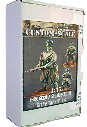 Custom scale F-002 German sniper street fight 1946
