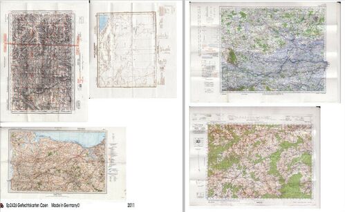 Peddinghaus-Decals 2426 Battle Maps Of Caen