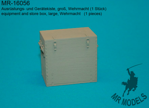 MR Modellbau 16056 Equipment and store box, large, Wehrmacht