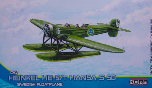 Kora Models 72199 Heinkel He-5/T "Hansa S5D