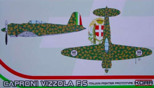 Kora Models 72194 Caproni - Vizzola F.5 Prototype fighter