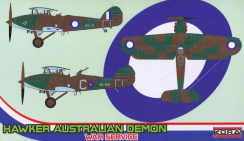 Kora Models 72185 Hawker Australian Demon War Service