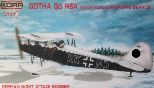 Kora Models KPK7260 Gotha Go-145A German Night Attack Hi-kit