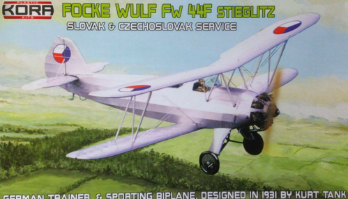 Kora Models KPK7246 Focke Wulf Fw 44F Stieglitz Slovak and Czechoslovak service
