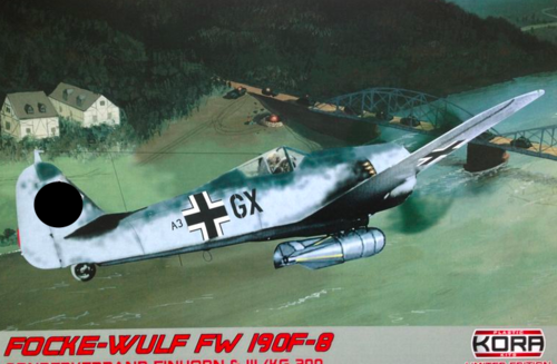 Kora Models KPK7234 Focke-Wulf Fw 190F-8 Sonderverband Einhorn und III/KG 200