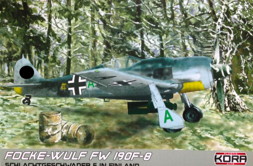 Kora Models KPK7233 Focke-Wulf Fw 190F-8 Sg.5 in Finland
