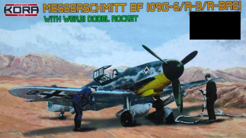 Kora Models KPK7220 Messerschmitt Bf-109G-6/R-3/R-BR21