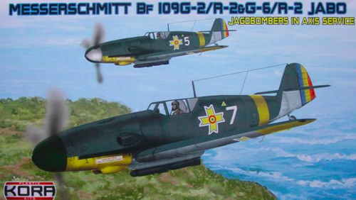 Kora Models KPK7215 Messerschmitt Bf-109G-2/R-1 & G-6/R-1 Jagdbomber 4x50