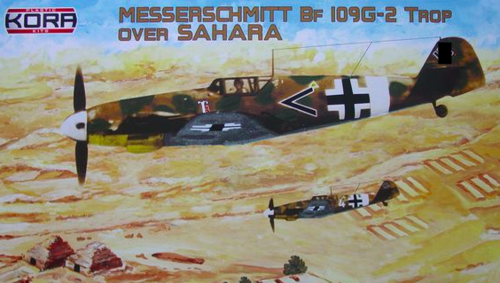 Kora Models KPK7213 Messerschmitt Bf-109G-2/Trop "Over Sahara"