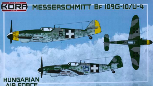 Kora Models KPK72108 Messerschmitt Bf-109G-10/U-4 Hungarian AF