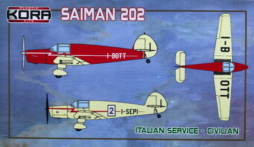 Kora Models KPK72101 Saiman 202 Italian Service - Civilian