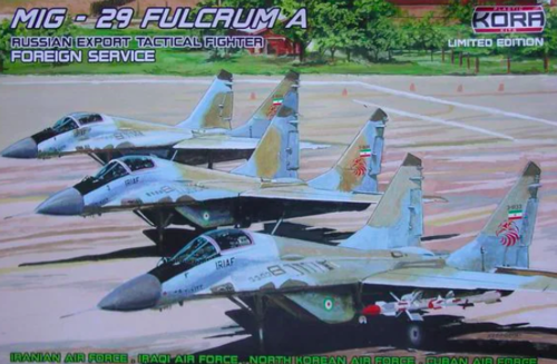 Kora Models KPK48003 MiG-29 Fulcrum A - Foreign service