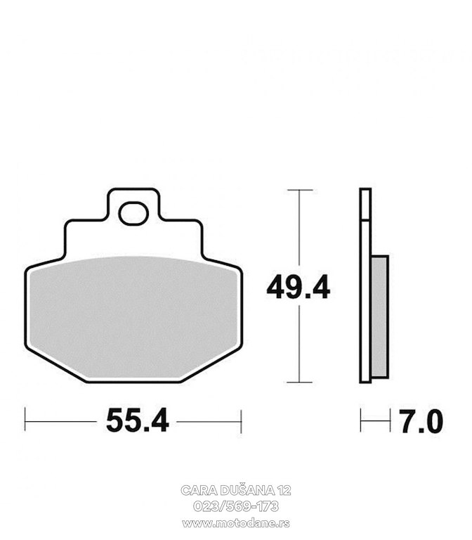 Disk pločice KYOTO S1981 ( SEMI SINTER )
Šta su disk pločice ili kočione pločice