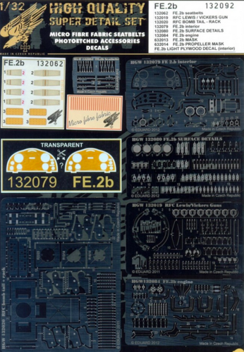 HGW Models 132092 FE.2b - Super Detail Set