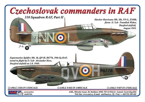 AML C8043 Czechoslovak commanders in RAF