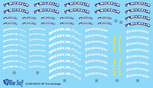 Blue Stuff 12-008 Moto GP Tyre Markings