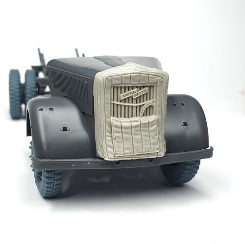 Pimp My Miniatures AFVs35-007 Opel Blitz radiator grille with open canvas cover (Tamiya kit)
