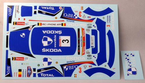 Renaissance TK24-380 Skoda Fabia S2000 - Ypres 2011 Loix (for Belkits Kits)
