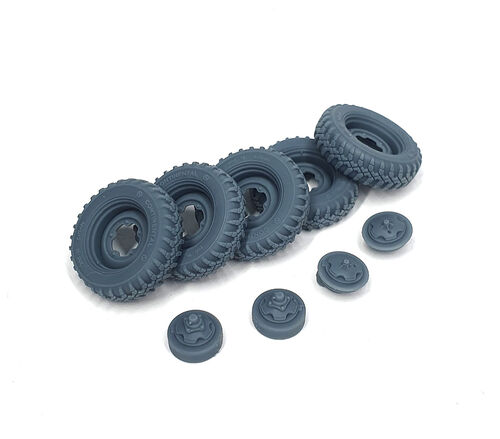 Pimp My Miniatures AFVs35-125 VW typ 82E Käfer road wheels (weighted) type 3
