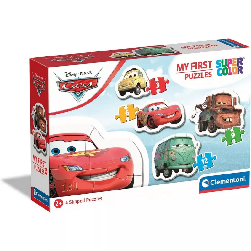 CLEMENTONI PUZZLE MY FIRST PUZZLE 4 U 1 CARS (cl20804)