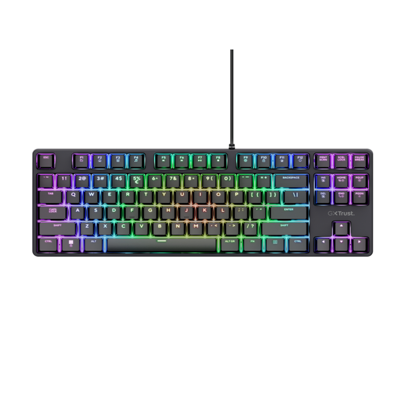 TASTATURA TRUST GXT864 CADA TKL GAMING KEYBOARD US