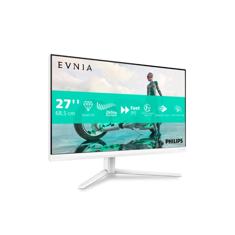 MONITOR PHILIPS 27M2N3501PA/00 27"/IPS/2560X1440/260HZ/1MS GTG/HDMIX2,DP/ADAPTIVE SYNC/PIVOT/BELA
