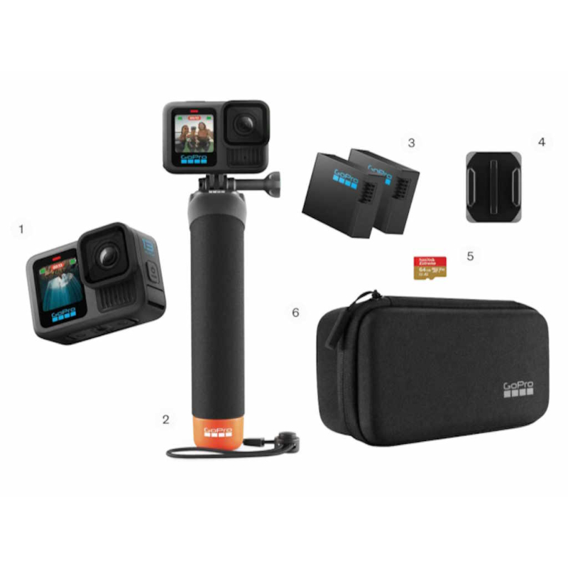 AKCIONA KAMERA GOPRO HERO13 BLACK ACCESSORY BUNDLE