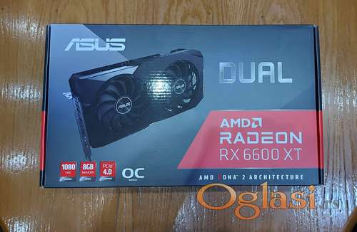 AMD Radeon ASUS Dual RX 6600 XT 8GB OC Edition