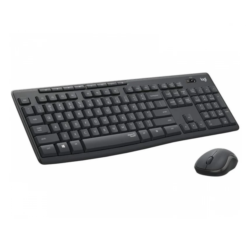 Tast+Mis USB Wireless Logitech MK295 Silent Wireless Desktop Graphite YU