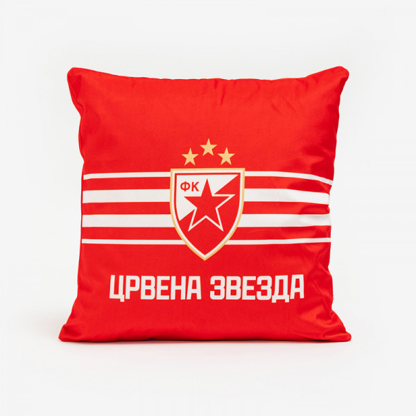 Stefan ukrasni jastuk Crvena zvezda, 45x45cm