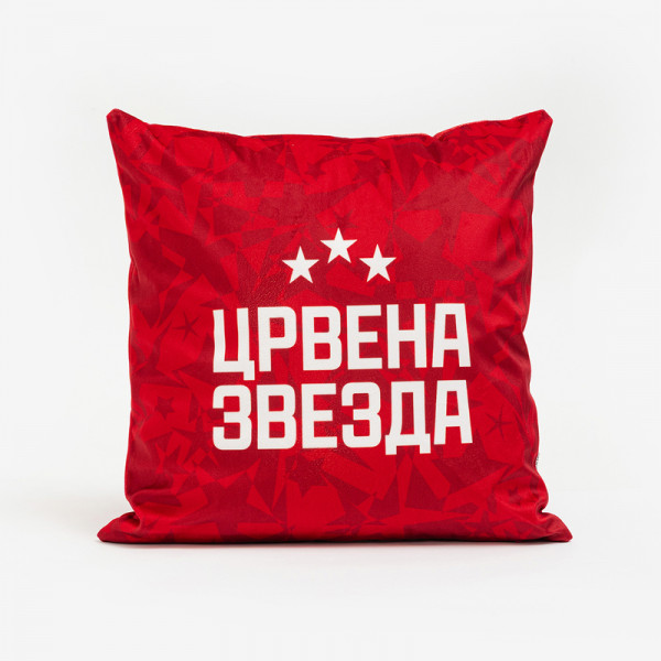 Stefan ukrasni jastuk Crvena zvezda, 45x45cm