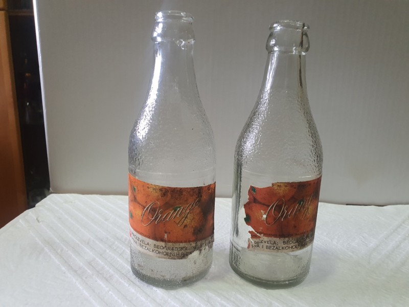 Stare flašice od BIP sokova 0,2l