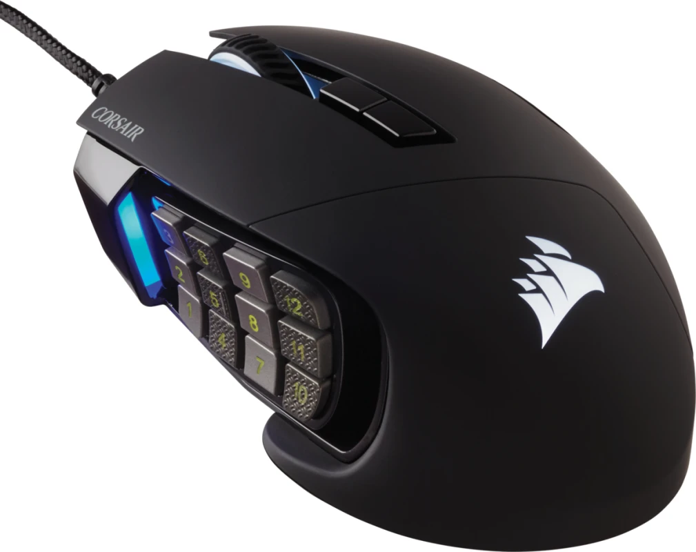 Corsair SCIMITAR RGB ELITE gejmerski optički miš 18000dpi crni