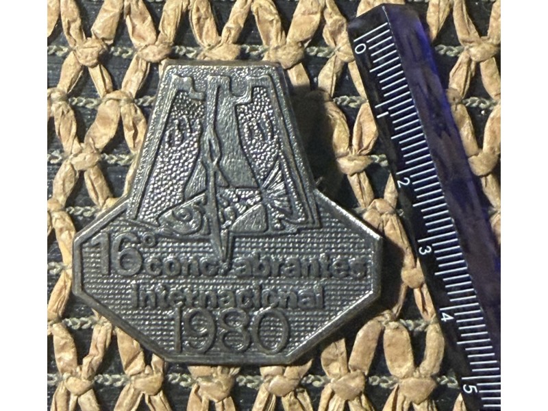Oznaka 16. Medjunarodno takmicenje u pecanju 1080.god