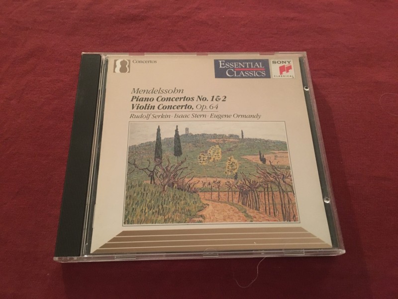 CD - Felix Mendelssohn - Piano Concertos 1-2