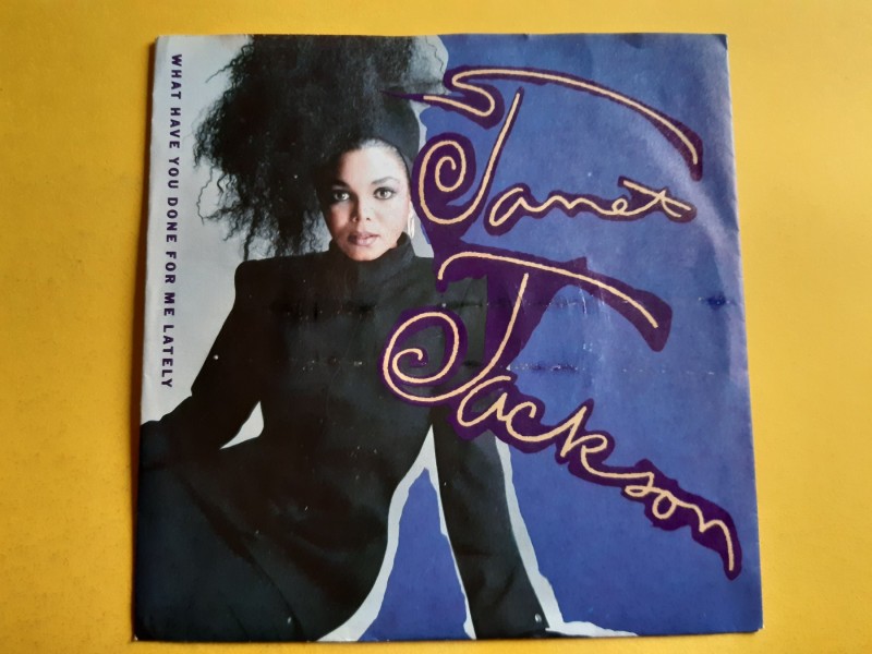 NEW*** JANET JACKSON - WHAT HAVE YOU DONE...**** 1986